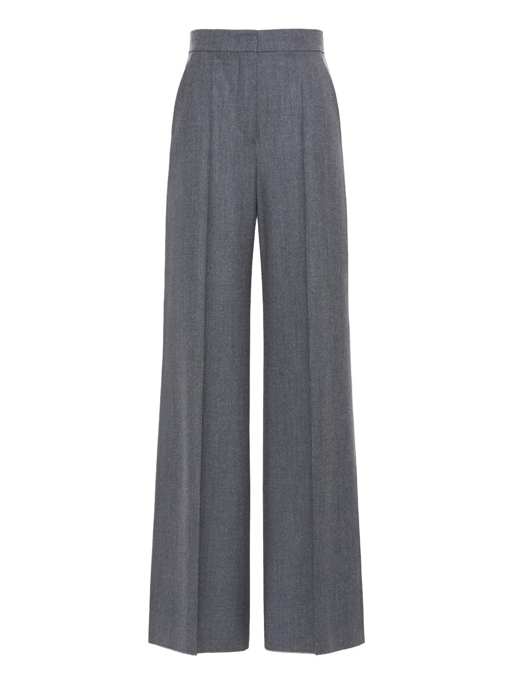 MAX MARA Max Mara High-Waisted Stretch Wool Tailored Trousers